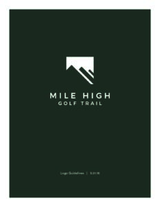 MHGT_Logo Guidelines_v2 - Mile High Golf Trail